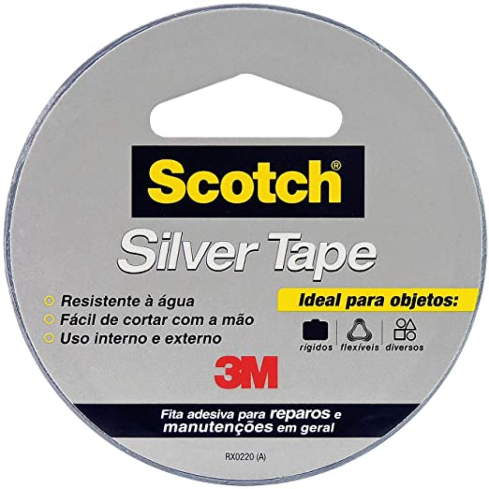 Fita Silvertape 3M 45MMX5MT Multiuso | Mesquitão